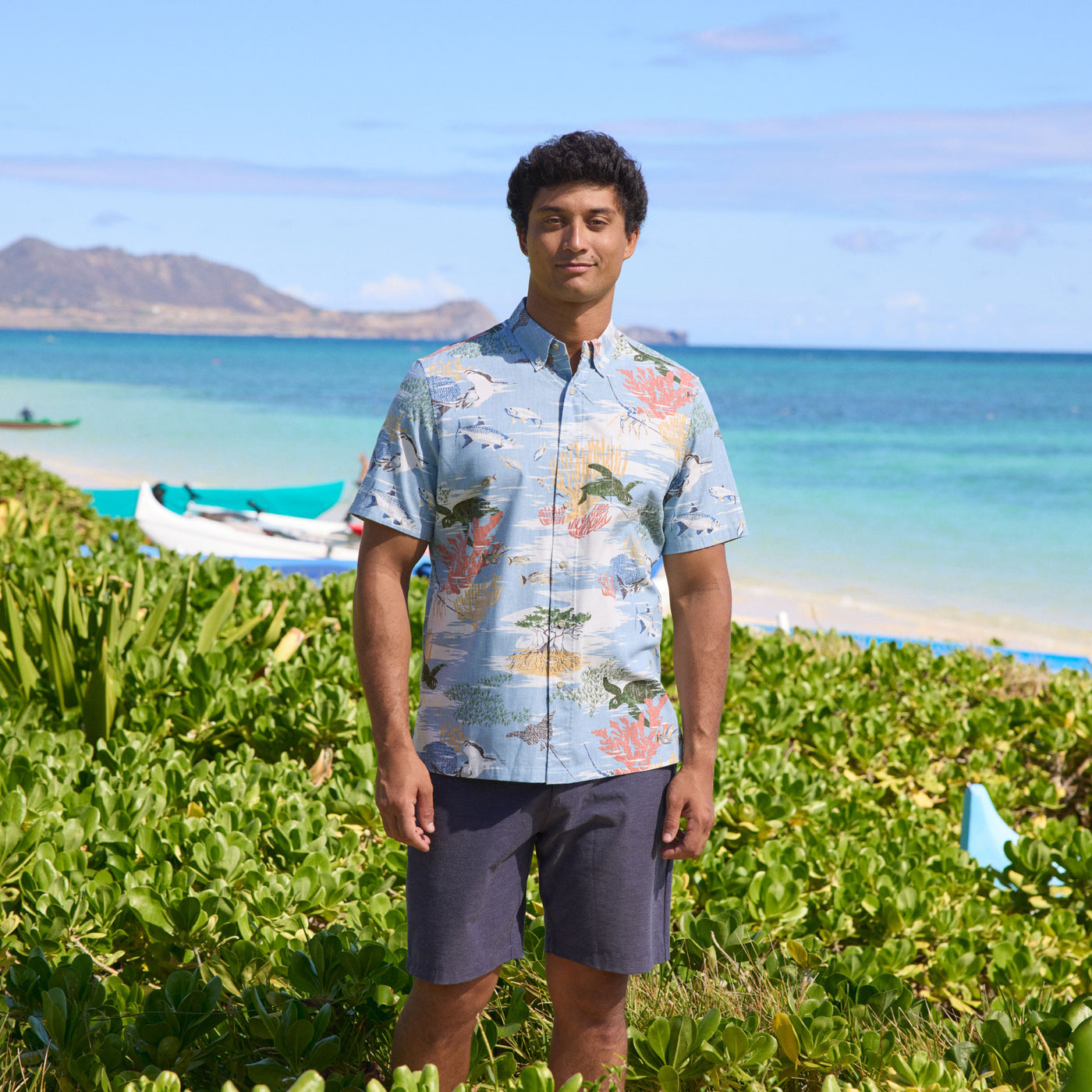 FLORIDA KEYS MEN'S ALOHA SHIRT | Reyn Spooner