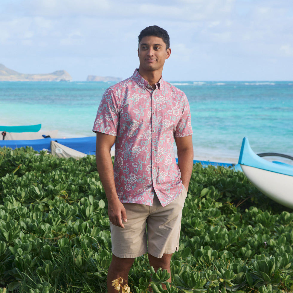MELE PAREAU MEN'S ALOHA SHIRT | Reyn Spooner
