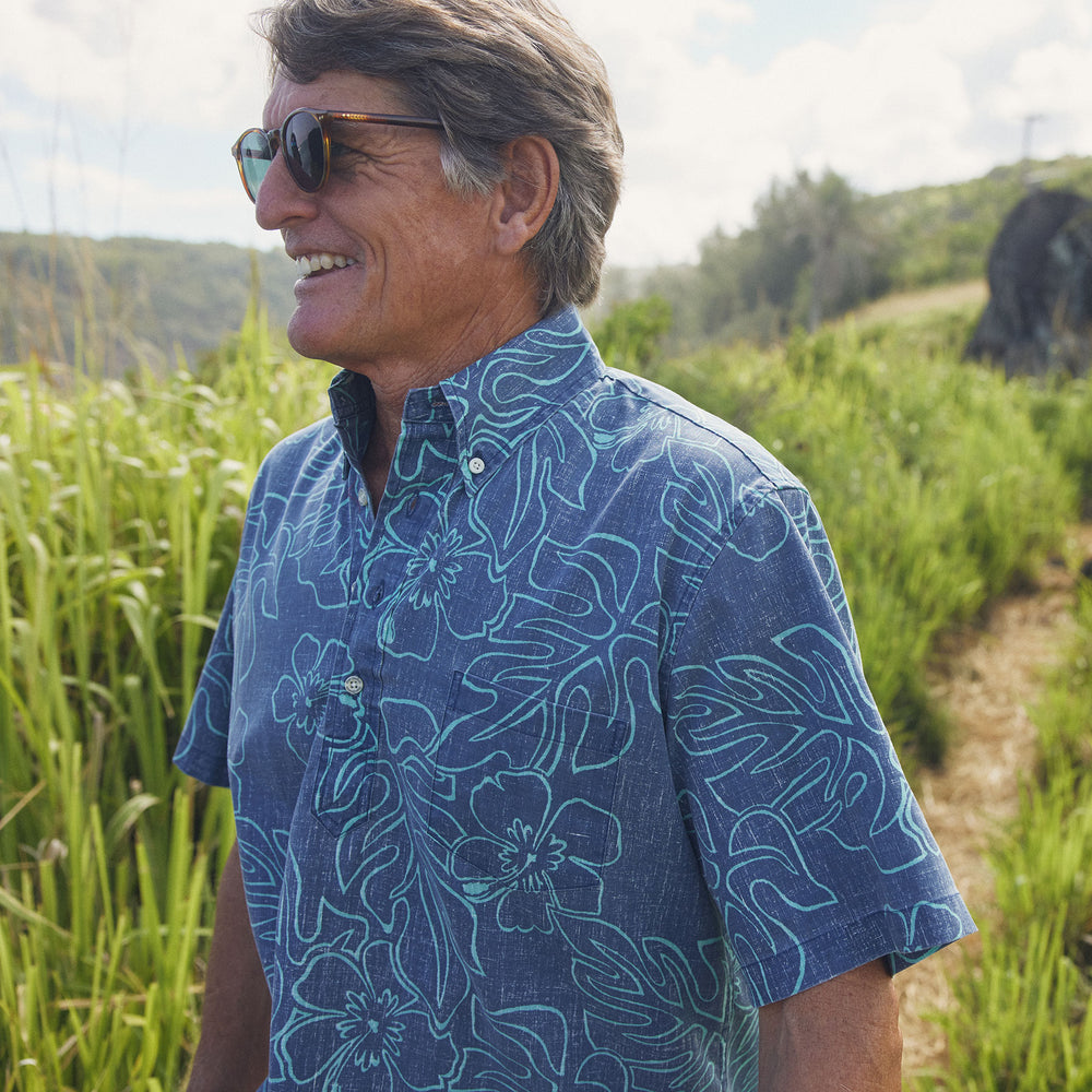 MONSTERA INK MEN'S SHIRT | Reyn Spooner