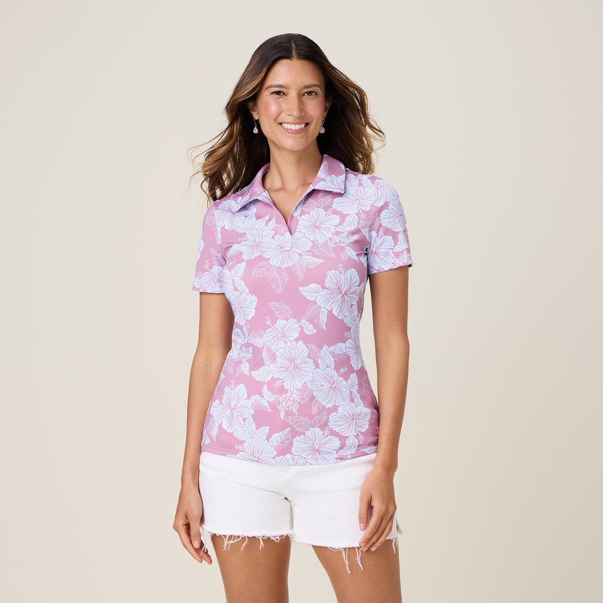 WOMEN'S ALOHA BISCUS MCKENNA PERFORMANCE TOP | Reyn Spooner