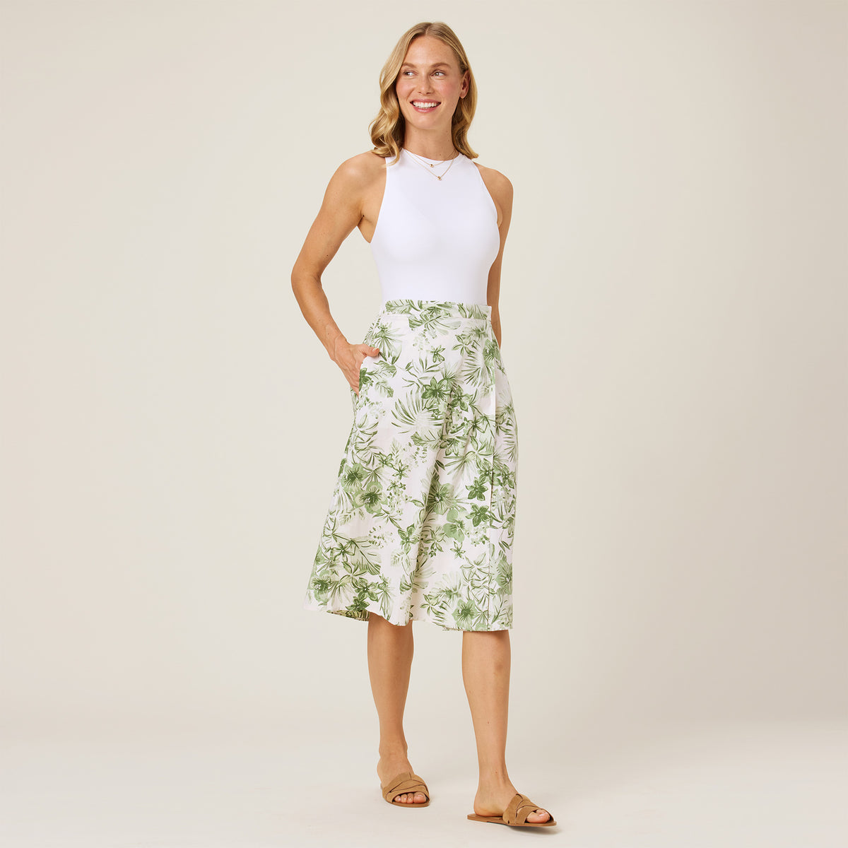 WOMEN'S BREEZY BISCUS CALLIE SKIRT | Reyn Spooner