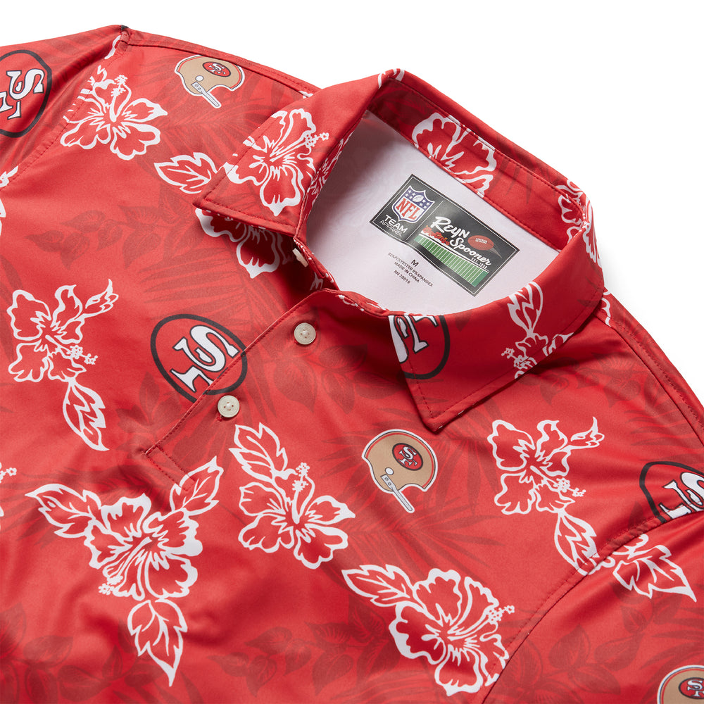 SAN FRANCISCO 49ERS THROWBACK PERFORMANCE POLO / Performance Fabric ...