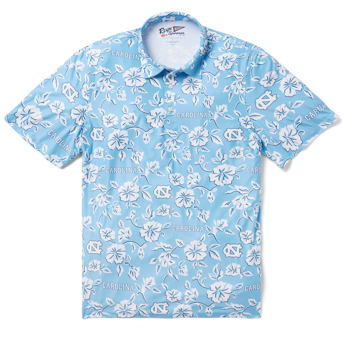 UNIVERSITY OF NORTH CAROLINA GAME DAY PERFORMANCE POLO – Reyn Spooner
