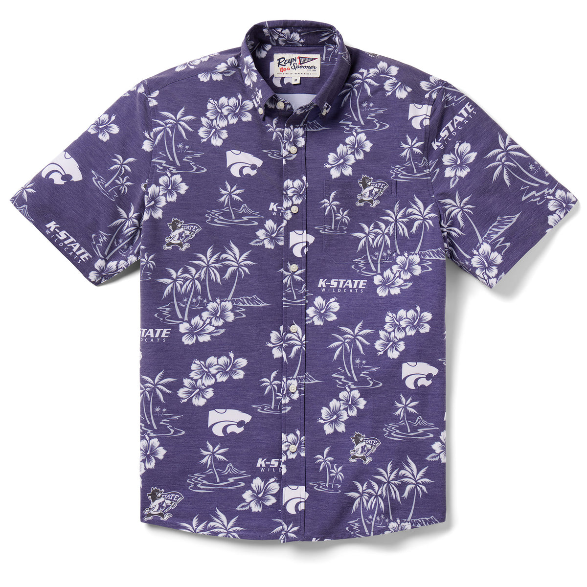 KANSAS STATE UNIVERSITY GAME DAY PERFORMANCE BUTTON FRONT – Reyn Spooner