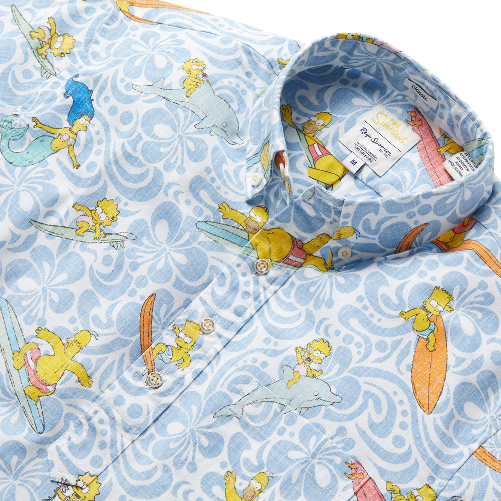 THE SIMPSONS™ COWABUNGA! MEN'S SHIRT | Reyn Spooner