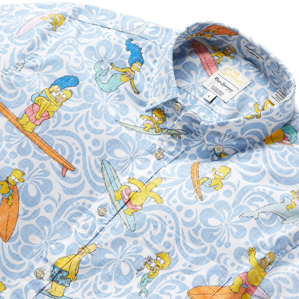 THE SIMPSONS™ COWABUNGA! MEN'S SHIRT | Reyn Spooner