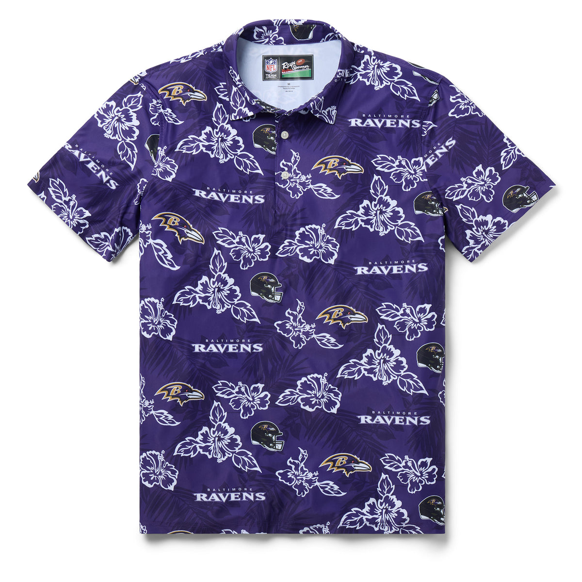BALTIMORE RAVENS GAME DAY PERFORMANCE POLO – Reyn Spooner
