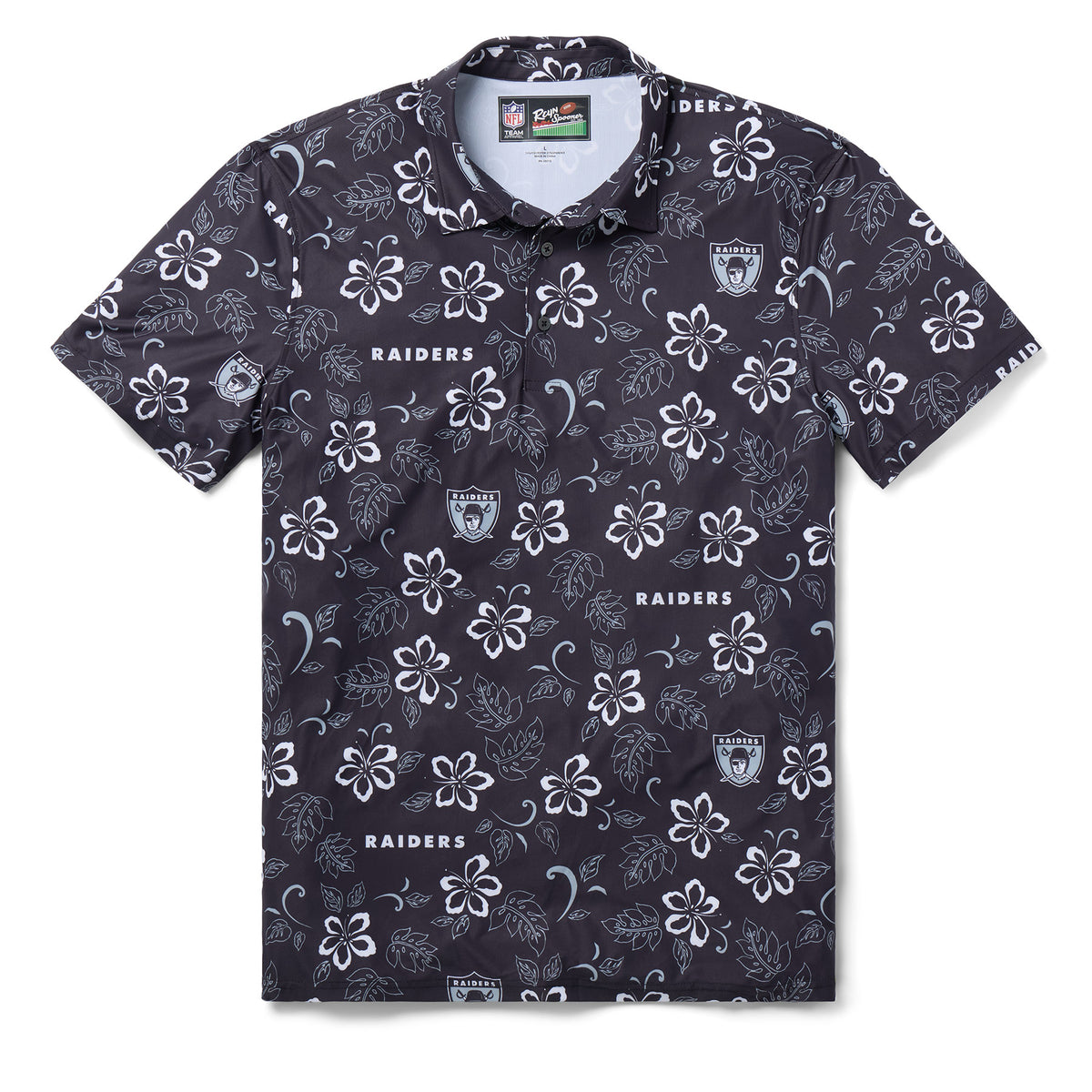RAIDERS THROWBACK PERFORMANCE POLO – Reyn Spooner