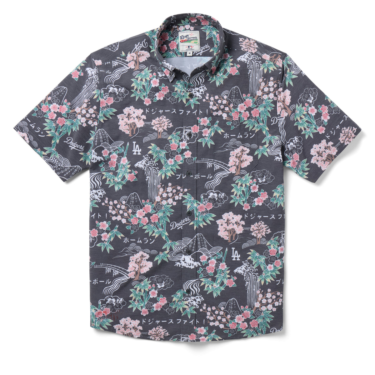 MLB® LOS ANGELES DODGERS SAKURA SPRING PERFORMANCE ALOHA SHIRT – Reyn ...