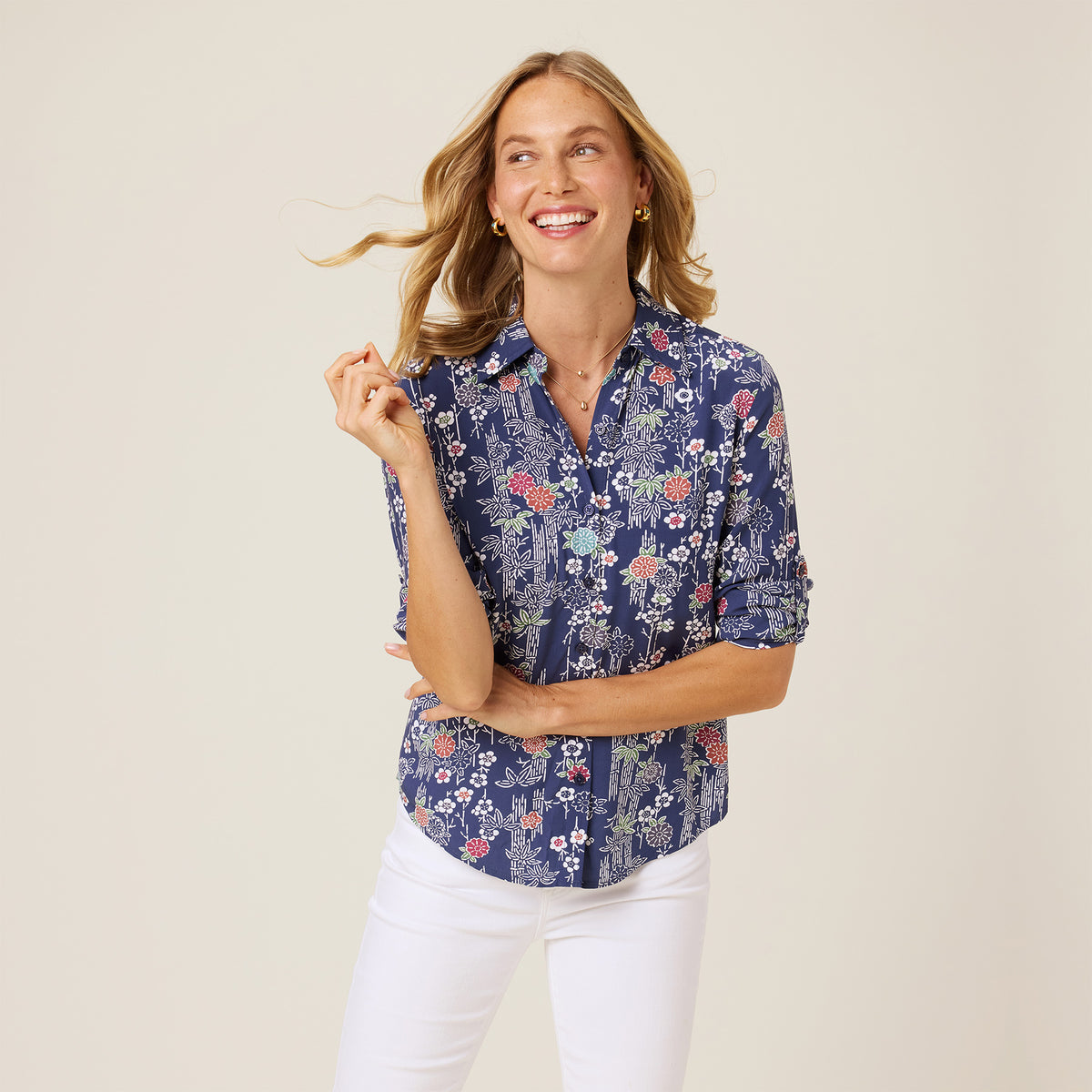 WOMEN'S NIPPON FOREST MICHELLE TOP | Reyn Spooner